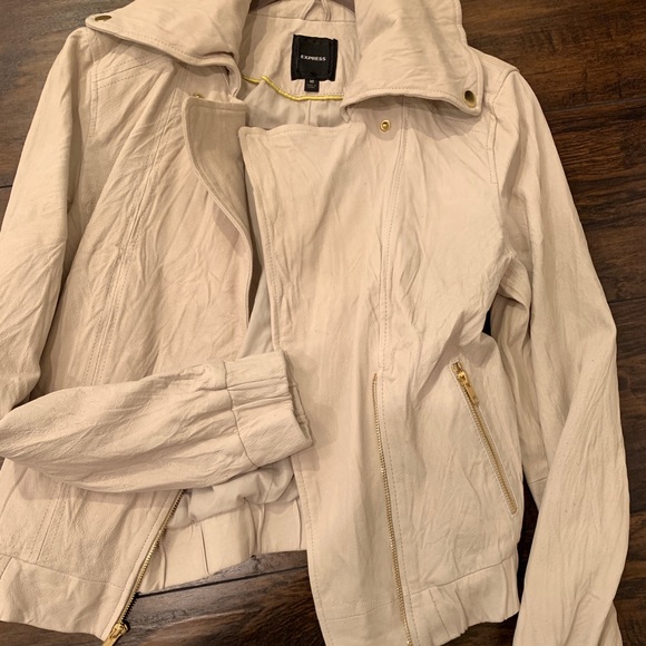 Express | Jackets & Coats | Express Genuine Leather Jacket | Poshmark